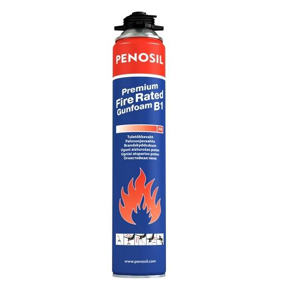 я/Пена огнеуп. PENOSIL Fire Rated Gunfoam B1 45 л (750мл) купить во ...